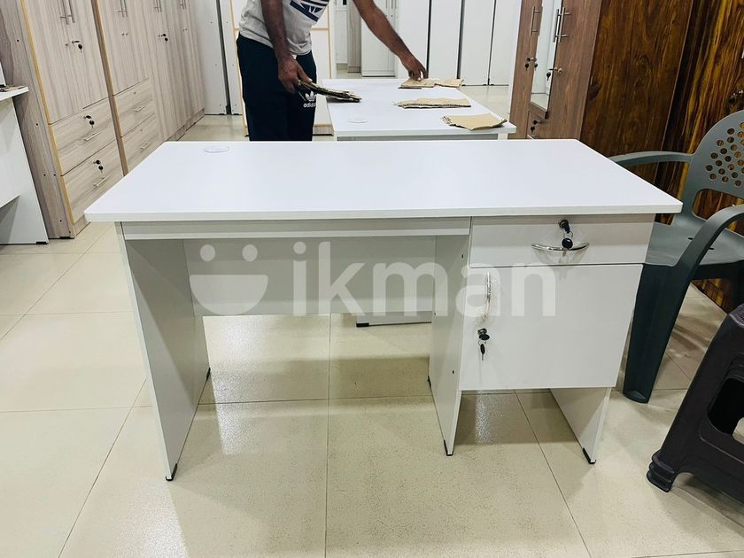 Modern 4x2 Melamine White Office Table for Sale | Kottawa | ikman
