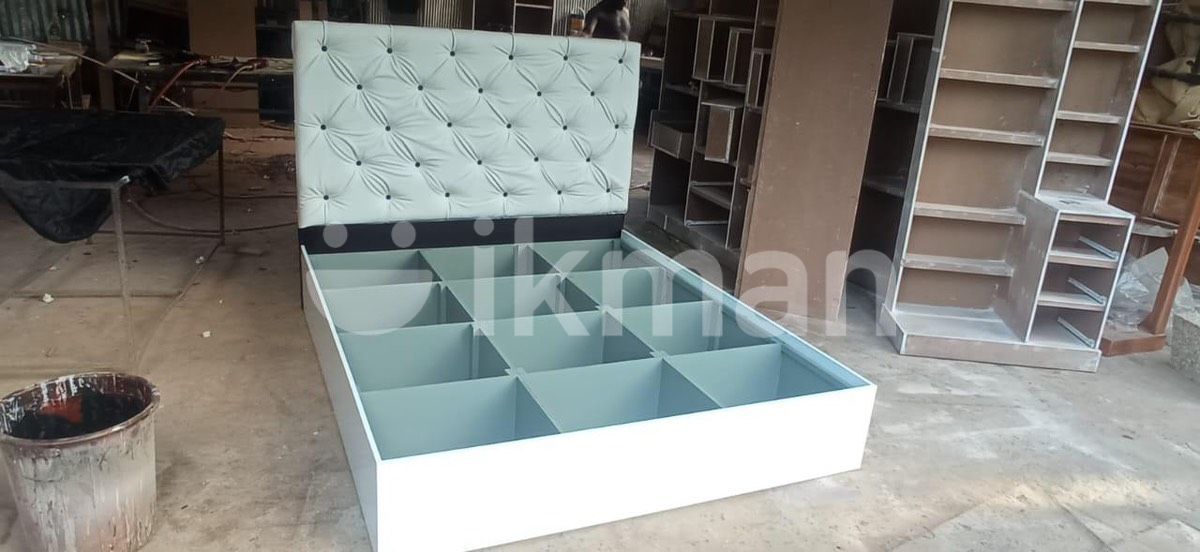 Modern White Queen(6x5) Bed for Sale | Kottawa | ikman