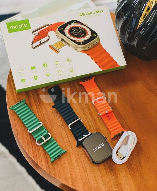 Modio 4G Ultra Max Smart Watch for Sale in Rajagiriya | ikman