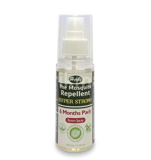 Mosquito Repellent – Herbal and Natural Room Spray 60 Nights (100ml ...