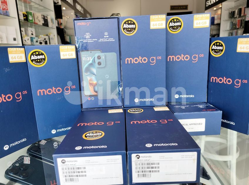Moto G05 64GB 4GBRam Blue (Brand New) | ikman