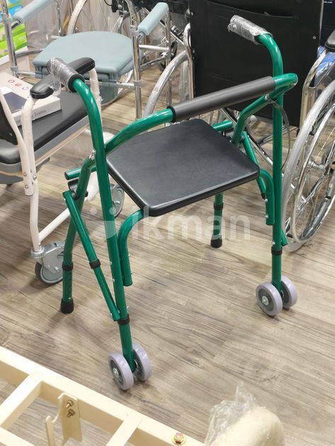 Moving Walker With Seat & Wheels for Sale in Dehiwala | ikman