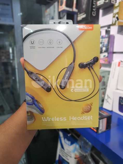 MOXOM Wireless MX-WL52 Magnetic Neckband in Rajagiriya | ikman
