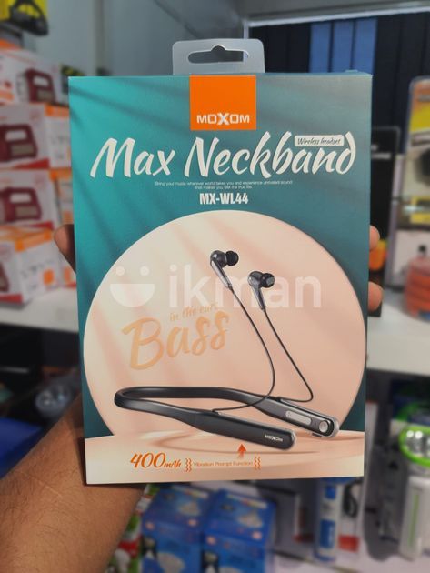 Moxom Wireless True originality MX-WL44 Neckband for Sale in Rajagiriya | ikman