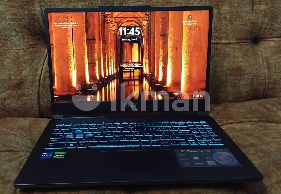 MSI Cyborg A13VE Core i7 Gaming Laptop for Sale in Colombo 10 | ikman