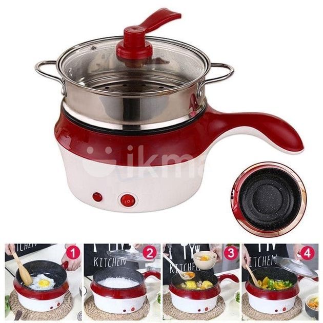 Multifunctional Electric Cooker Hot Pot with Steamer for Sale ...