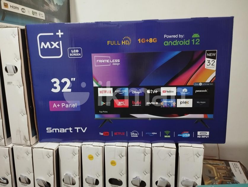 MX+ 32 inch Smart Android 12 Full HD LED Frameless TV for Sale in Colombo 4 | ikman