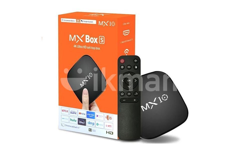 MX TV Box 4K Android Smart All in One for Sale in Nugegoda | ikman