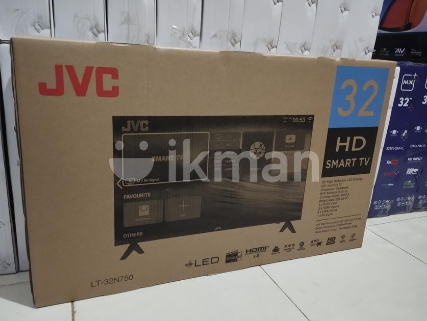 NEW 32" JVC Smart Android HD LED Frameless TV - ABANS for Sale in ...