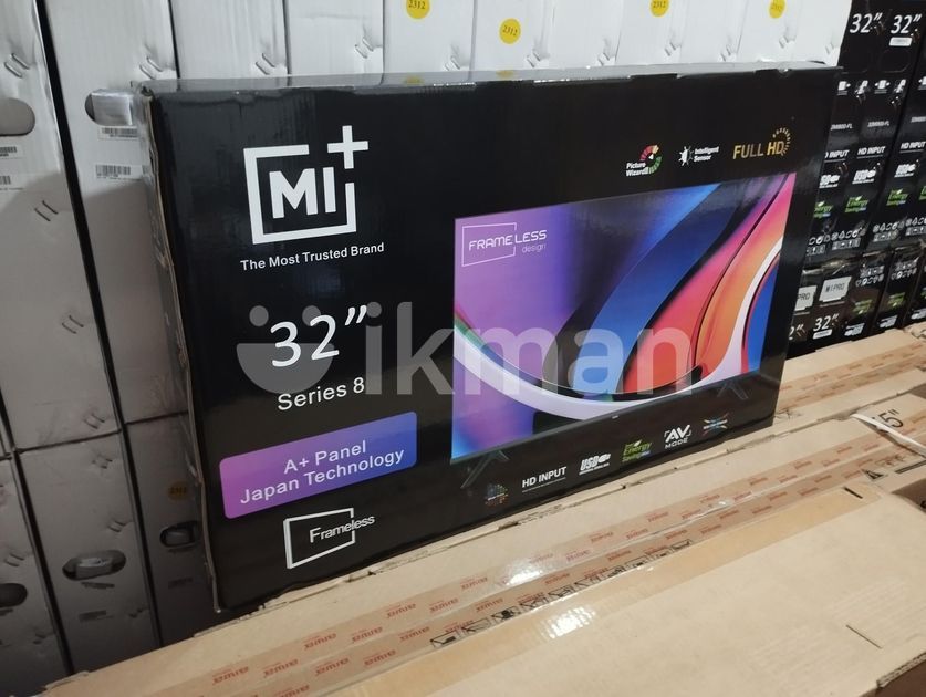 New 32" MI+ Full HD LED Frameless TV | Japan Technology for Sale in ...