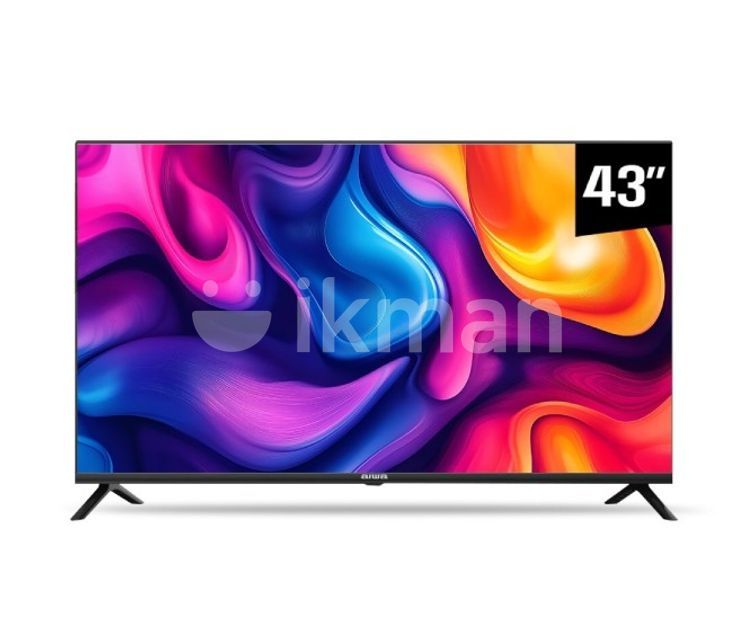 New 43" Aiwa (Japan) FHD LED TV Frameless for Sale in Dehiwala | ikman