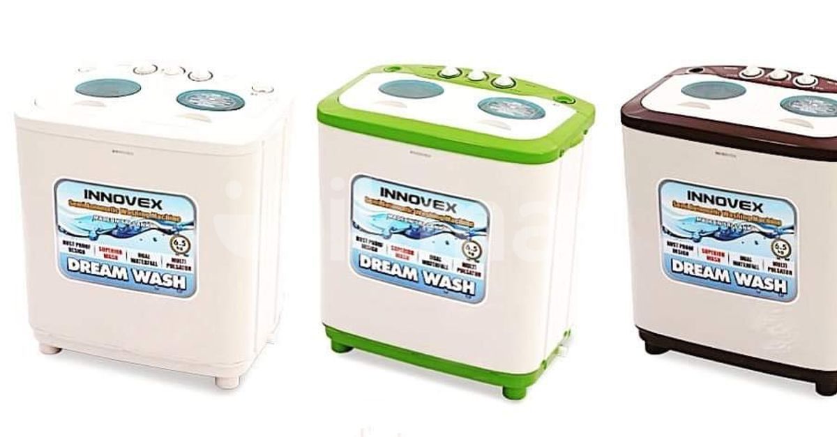 New 6.5KG Innovex Washing Machine Semi Automatic Damro for Sale in ...