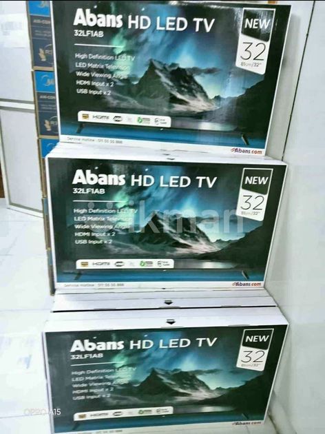 New Abans 32" HD LED TV Frameless for Sale in Dehiwala | ikman