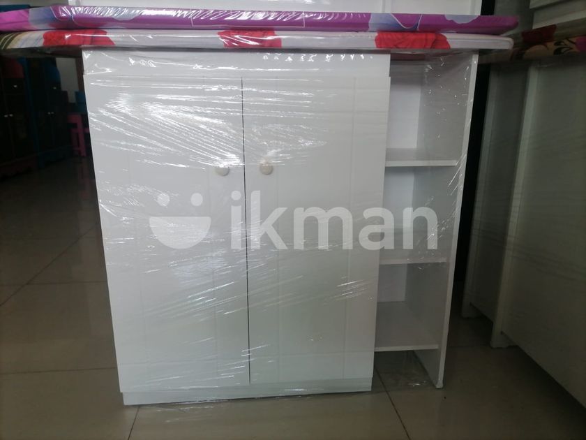 New Black Colour Iron Cupboard Table board / white for Sale | Homagama ...