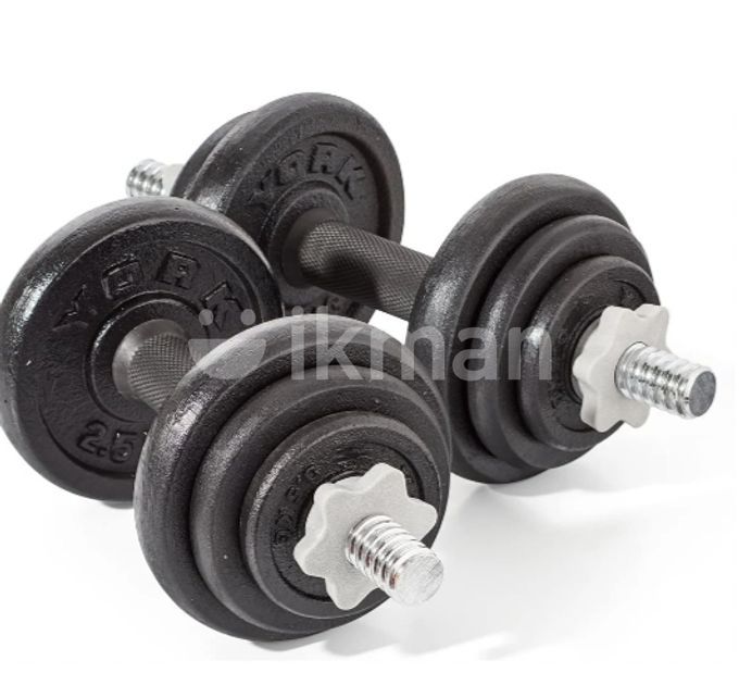 New Dumbbell 30Kg Set Weight Plate 10/12/16/30/40/50Kg for Sale in ...