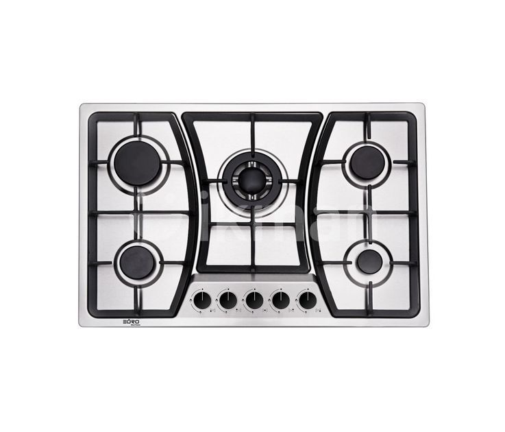 New Euro (Turkey) 5 Burner Gas Cooker Hob Stainless Steel for Sale in ...