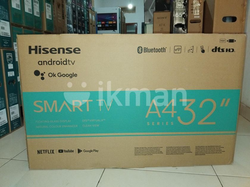 New Hisense 32" Smart Android Full Hd LED Frameless Bluetooth Tv for ...