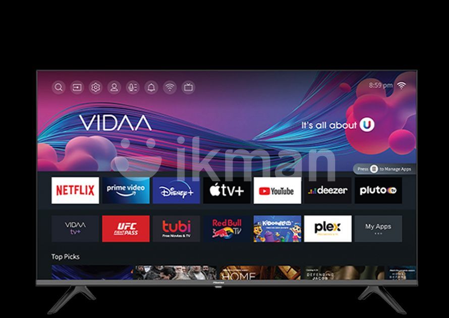 New Hisense 43" inch 4K Smart Android UHD TV 43A61K for Sale in ...