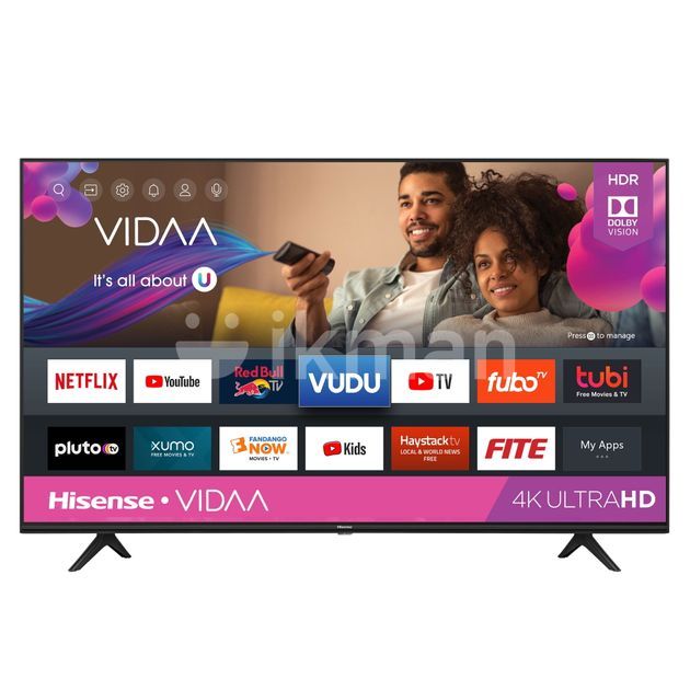 New Hisense 55" inch 4K Smart Android UHD TV + Bluetooth for Sale in ...