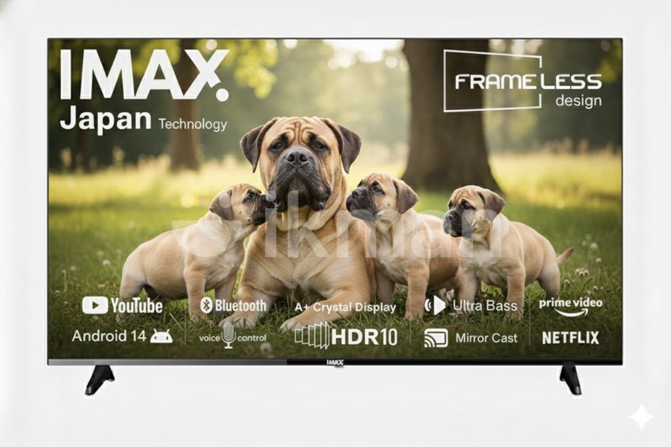 New IMAX 55'' Smart 4K UHD Android Tv With Blue tooth for Sale in ...