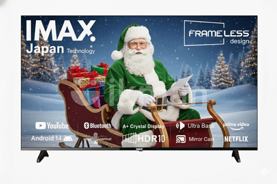 New IMAX 65'' Smart 4K Ultra HD Android Tv With Blue tooth for Sale in Colombo 14 | ikman