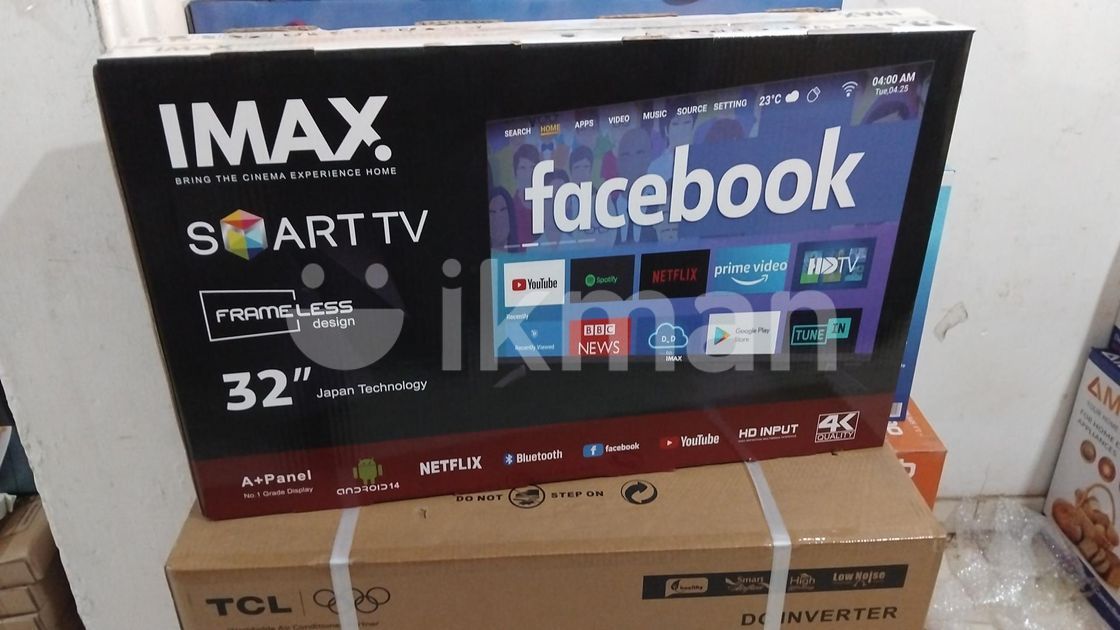 New IMAX JAPAN 32" Smart Android 14 FHD LED TV (4K SUPPORT) for Sale in ...