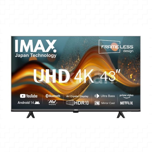 New IMAX (JAPAN) 43" Smart 4K Android UHD HDR LED Frameless TV for Sale ...