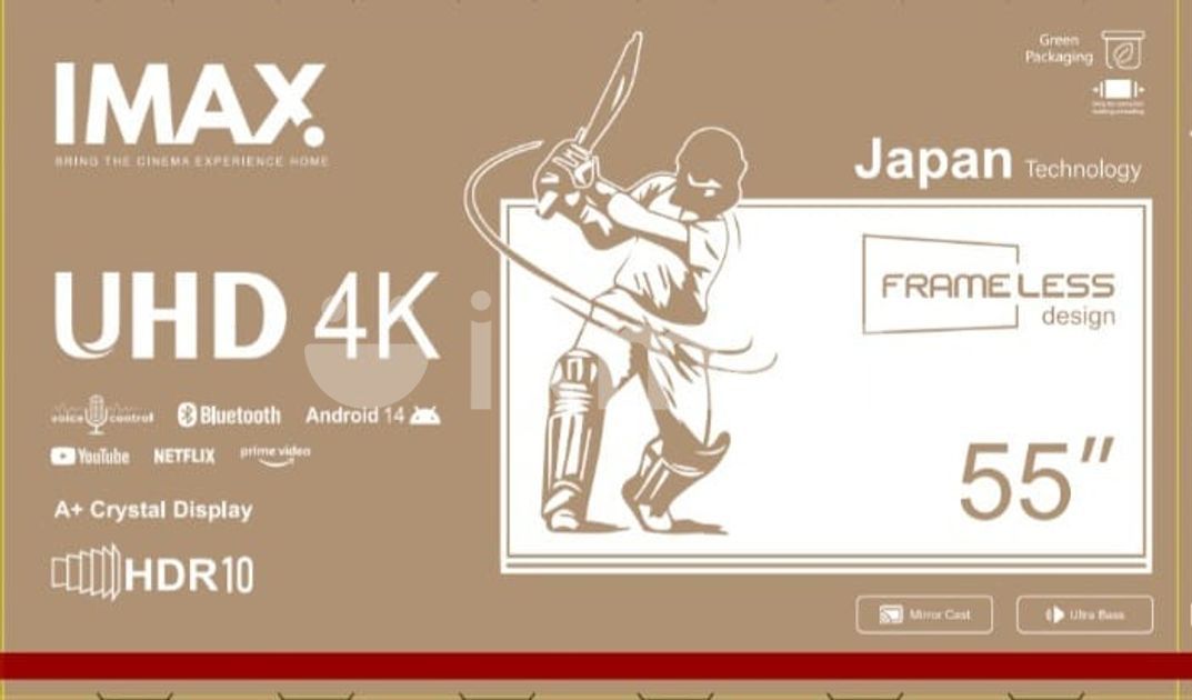 New IMAX (JAPAN) 55 inch Smart 4K Android UHD LED HDR TV +Magic Remote ...