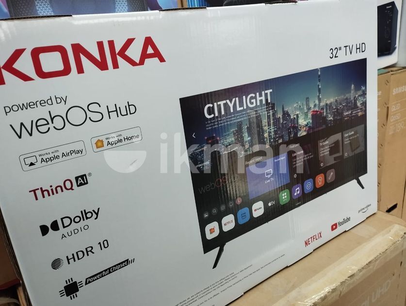 New Konka 32 inch Smart WebOS LED TV with Dolby Audio for Sale in ...