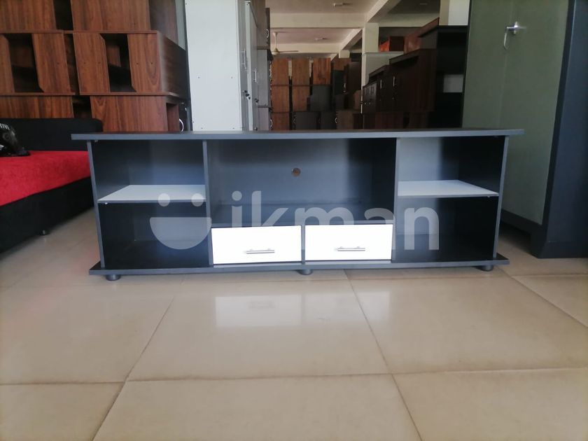 New Melamine Box TV Stand 65" Black Colour Cupboard for Sale | Homagama ...