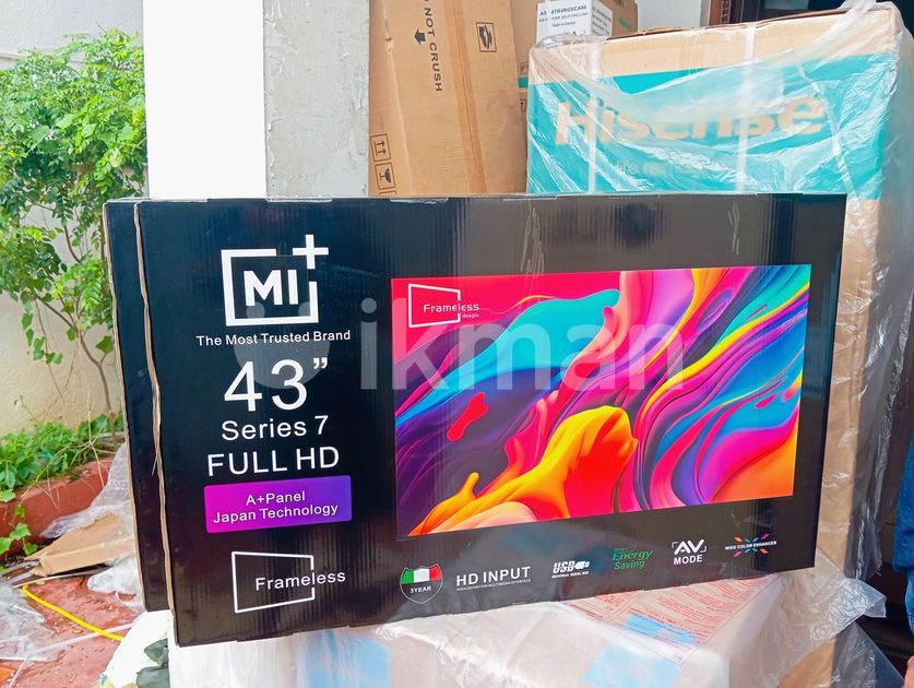 New MI+ (Japan) 43" inch Full HD LED TV - Frameless for Sale in ...