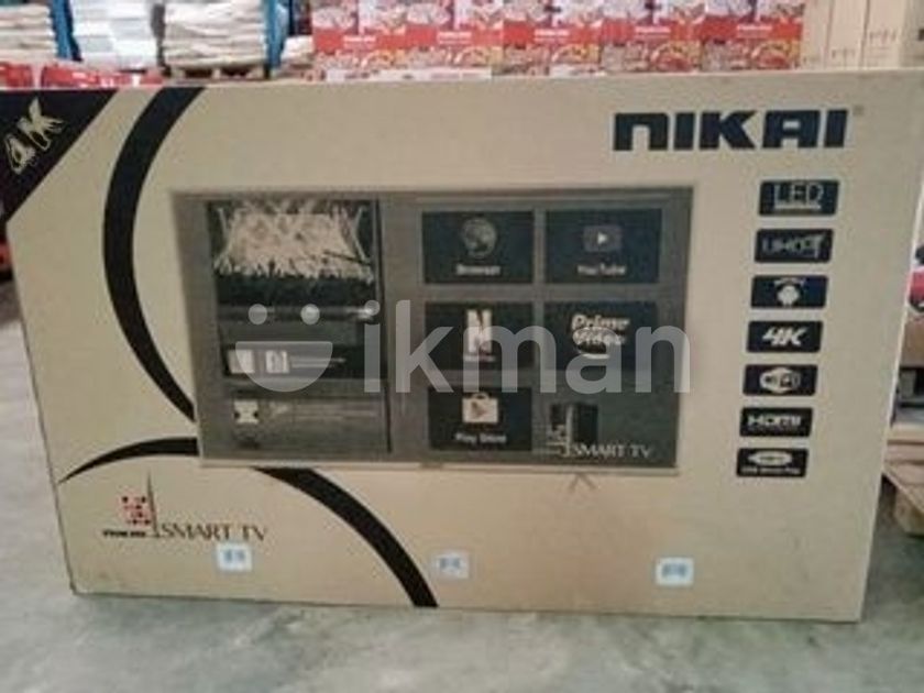 New "NIKAI" 50 inch Smart Android 4K UHD LED TV | Frameless 2023 | කොළඹ ...