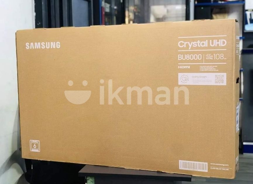 New Samsung 55" Crystal 4K UHD Smart TV - BU8000 for Sale in Dehiwala ...