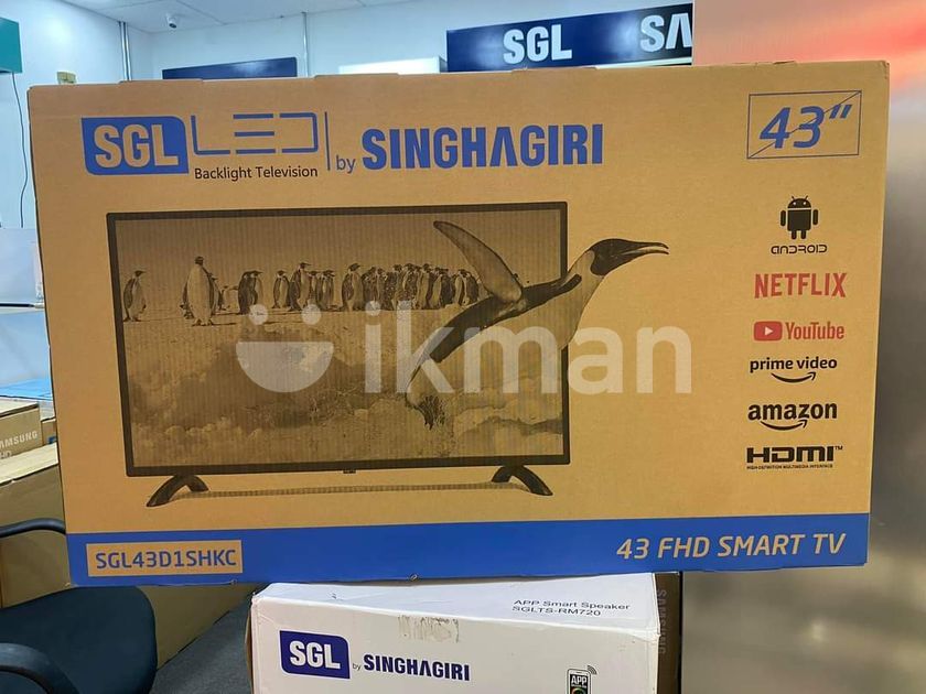 New SGL Singhagiri 43" Smart Android FHD TV 2023 for Sale in Dehiwala ...