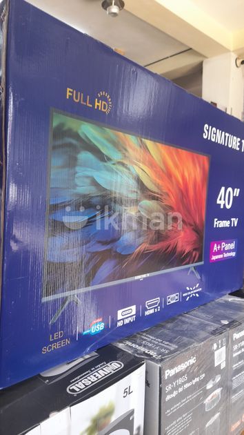 New Signature 40 inch Full HD LED TV for Sale in Wellampitiya | ikman