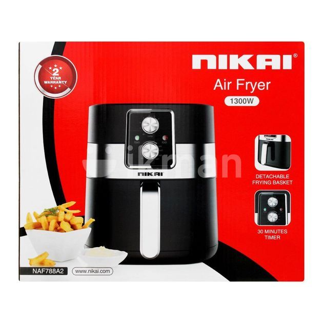 Nikai Air Fryer, 3 Liters, 1300W, NAF-788A in Colombo 4 | ikman
