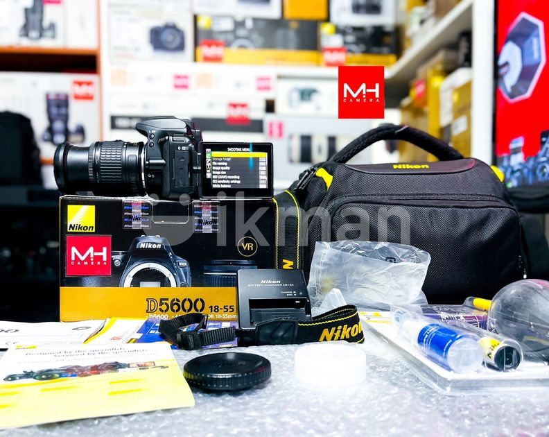 Nikon D5600 24.3mp DSLR Camera Full Set for Sale in Gampaha City | ikman