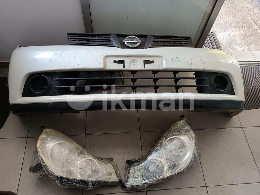Nissan Y12 Front Bumper With Head light & Grill for Sale in Dehiwala ...