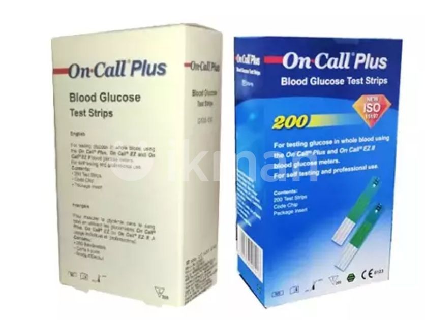 On call plus glucostrips 200 pc for Sale in Dehiwala | ikman