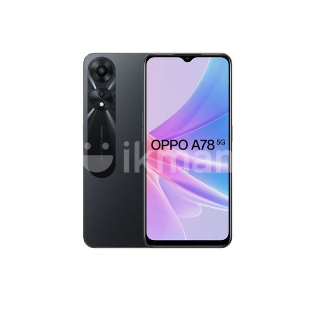 Oppo A78 5G 8GB / 256 GB (New) for Sale in Nugegoda | ikman
