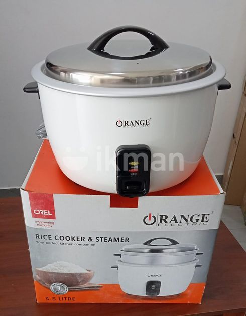 "Orange" 4.5L Rice Cooker for Sale in Wellampitiya | ikman