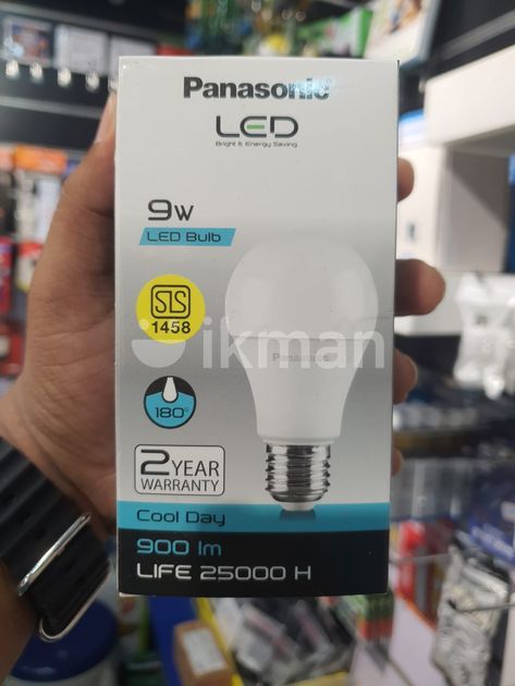 Panasonic LED 9w Cool Day Light – Screw Type in Rajagiriya | ikman