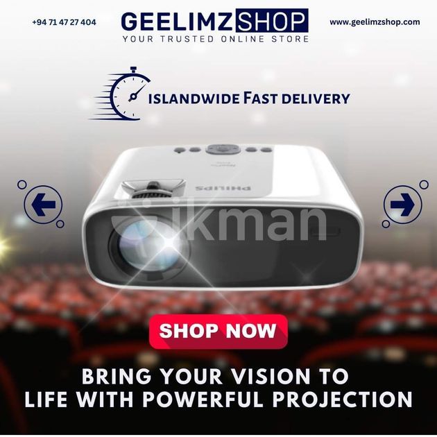 Philips Neo Pix Smart WiFi Projectors for Sale in Nugegoda | ikman