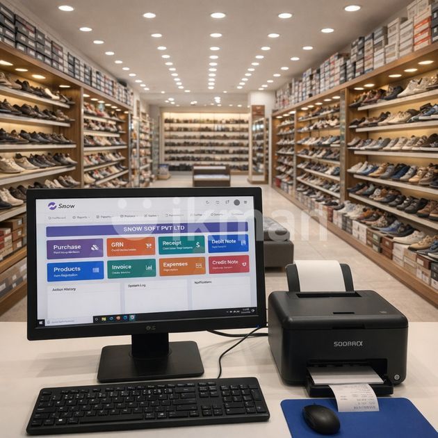 POS Cashier Billing System for Shoe Shop Inventory Stock for Sale in ...