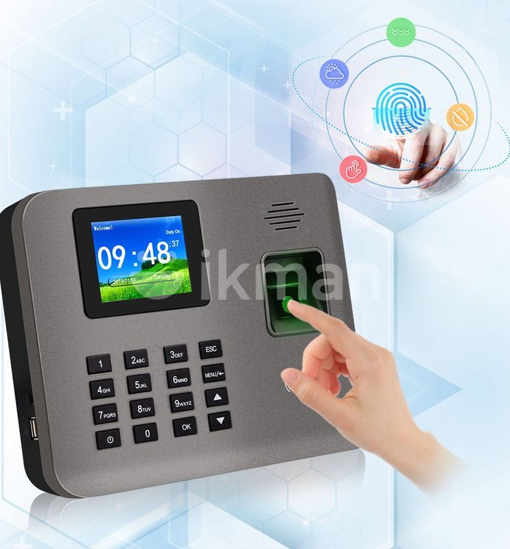 Realand Staff Time Attendance System Password / Fingerprint RFID Card ...