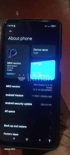 Realme 10S Redmi Note 10 lite (Used) | ikman