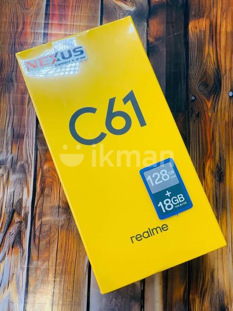Realme C61 6GB 128GB (New) for Sale in Wattala | ikman
