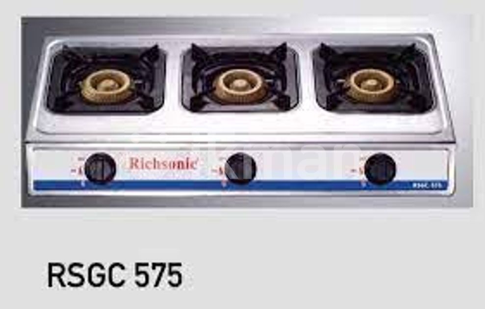 Richsonic 3 Burner Gas Cooker RSGC-575 | Piliyandala | ikman