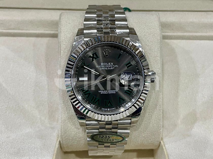 ROLEX DATEJUST – GREY DIAL (ROMAN) CLEAN 1:1 for Sale in Maharagama | ikman
