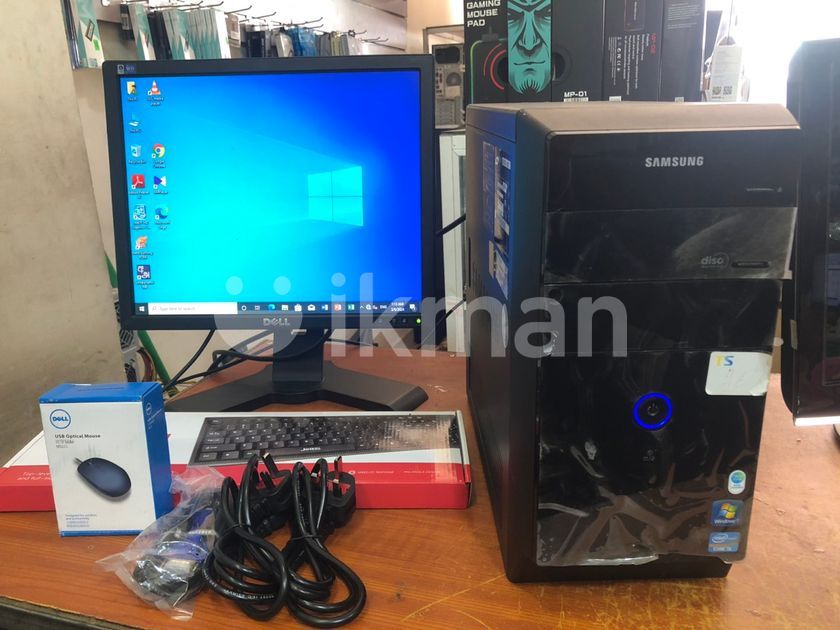 Samsung i5 3rd, 4gb Ram, 17 Monitor With Full Set Desktop Cpu Computer ...